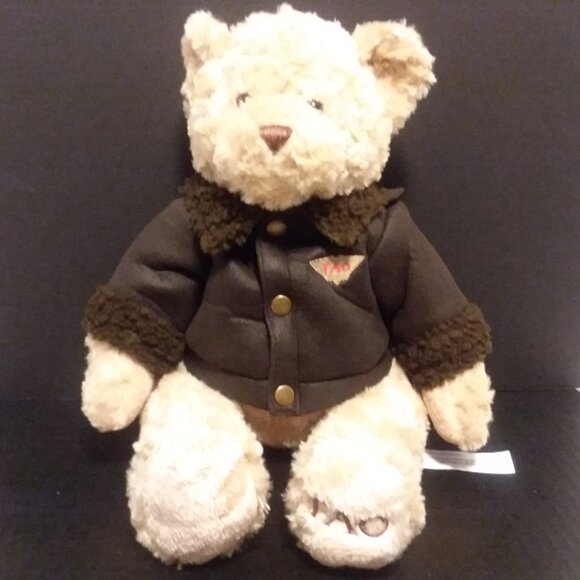 FAO Schwarz | Toys | Fao Schwarz Bear Aviator Jacket Toy Stuffed Animal ...